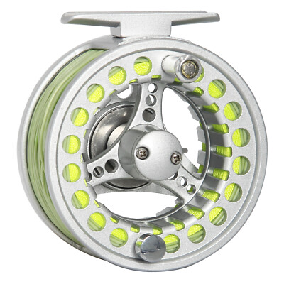 WF Fly Fishing Pre-loaded 1/2 3/4 5/6 7/8WT Fly Fishing Reel With Line ...