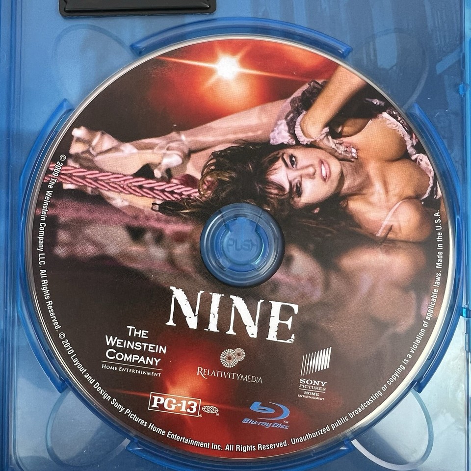 Nine (Blu-Ray, 2010) - Region A - Nicole Kidman, Daniel Day-Lewis ...