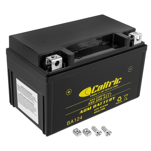 AGM Battery for Kawasaki Ninja 650 EX650 2017-25 / 12V 8.6 Ah CCA 140 ...