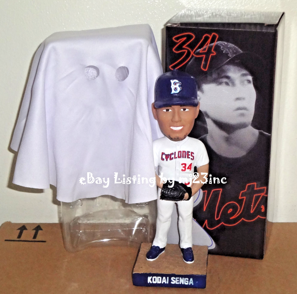 2025 BROOKLYN CYCLONES SGA KODAI SENGA EDWIN DIAZ BOBBLEHEAD NEW YORK ...
