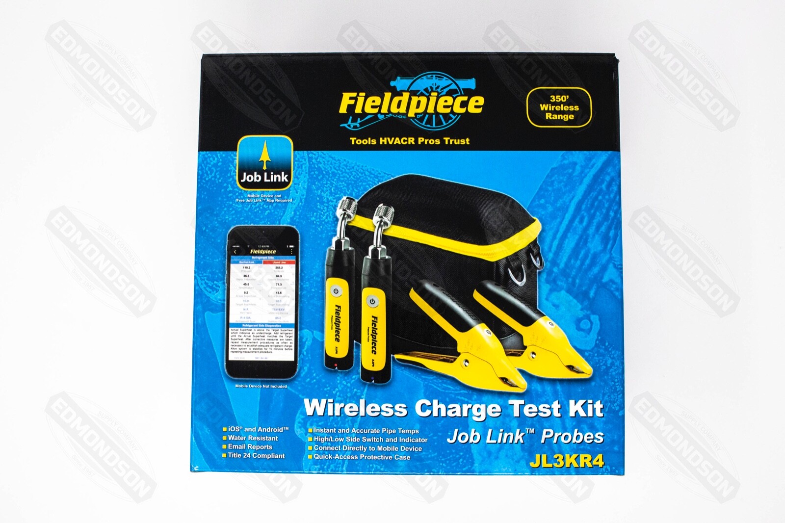 Fieldpiece JL3KR4 - Job Link Probes Wireless Charge Test Kit ...