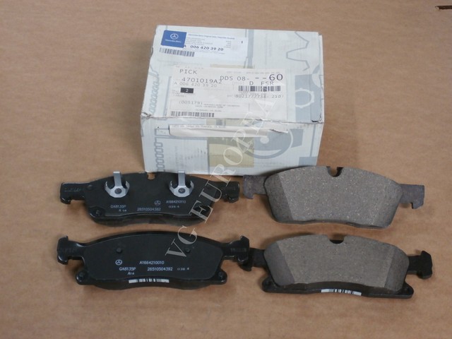 Mercedes-Benz GL GENUINE Front Brake Pad Set GL450 GL350 GLS450 NEW | eBay