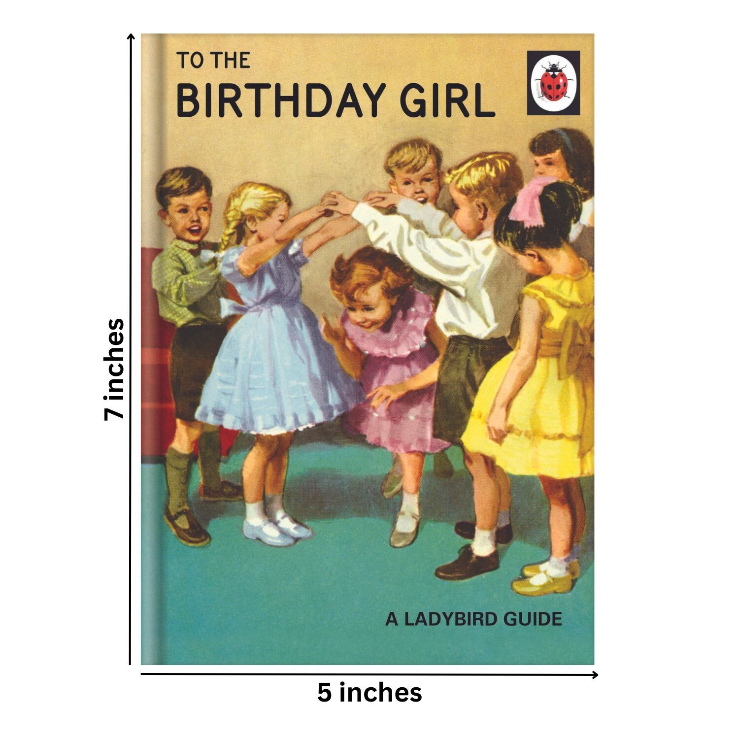 Birthday Card Ladybird Books Birthday Girl Card Includes Envelope 7 X 5 ...
