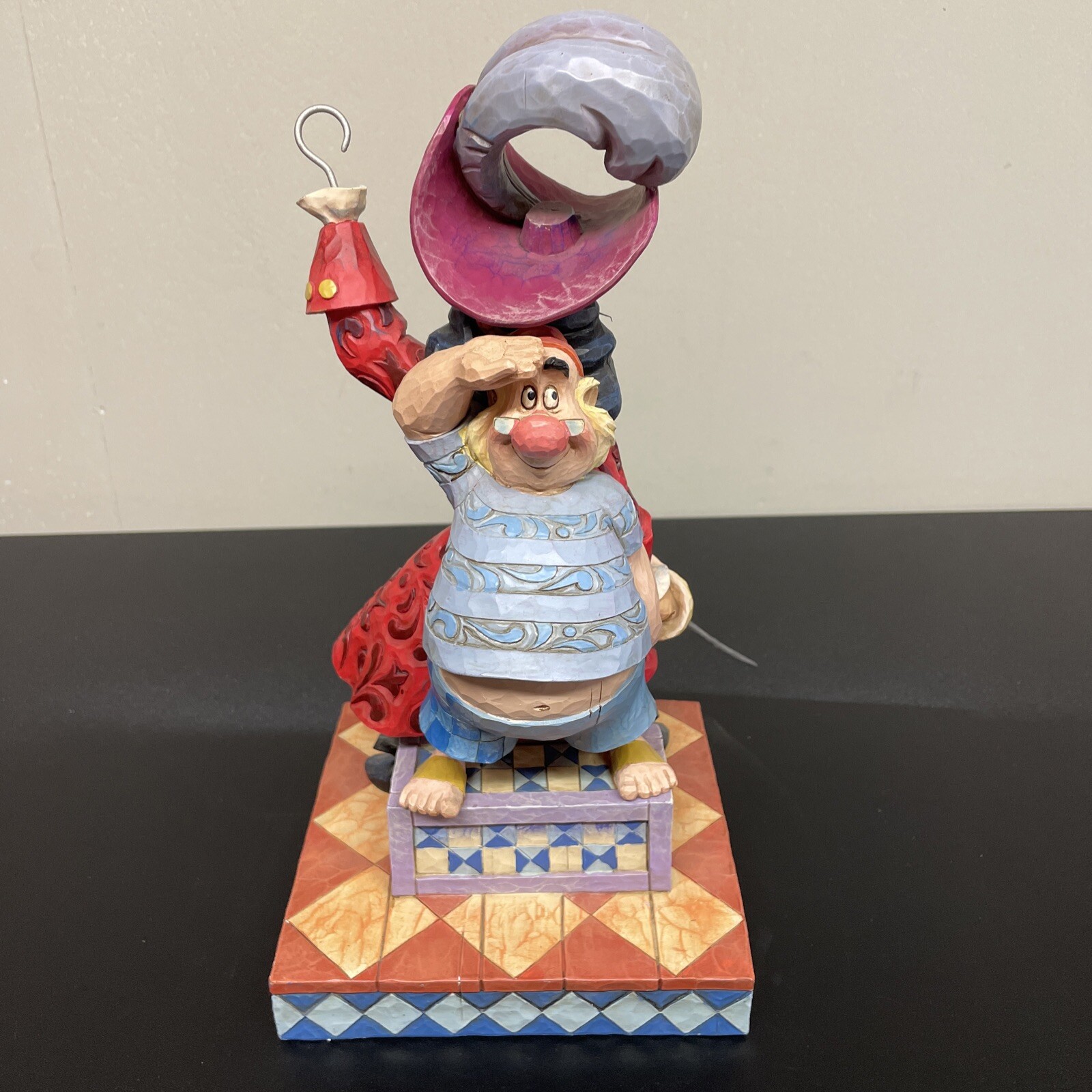 Disney Traditions Jim Shore Captain Hook & Me Smee Beware 4009042 ...