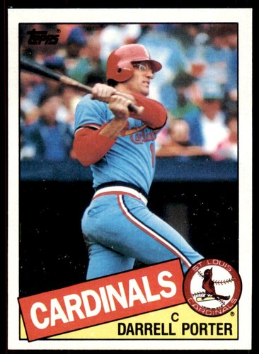 1985 Topps; Darrell Porter Baseball Cards #525 | eBay