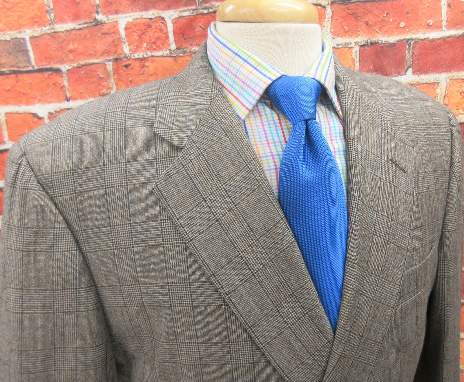 42 LONG- HICKEY-FREEMAN 100% WOOL SPORT COAT BROWN, … - Gem