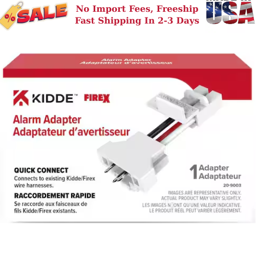Kidde Quick Connect Wiring Adapter for Hardwired Smoke Detectors ...
