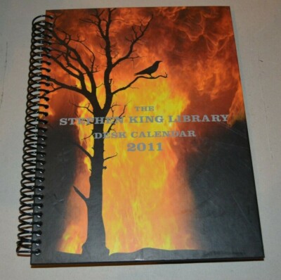 Stephen King Desk Calendar 2011 Unmarked | eBay