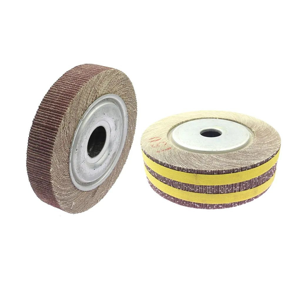 1 Piece Abrasive Flap Grinding Wheel Sanding Cloth Mop Metal Wood ...