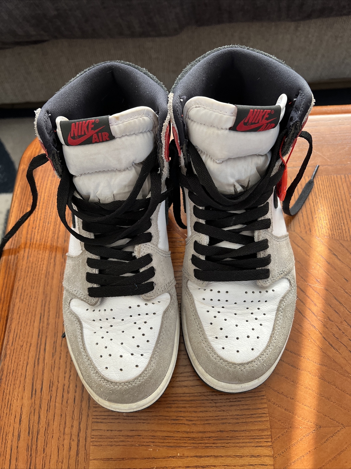 2020 Air Jordan 1 Retro High OG’ Smoke Grey Size 8 - Gem