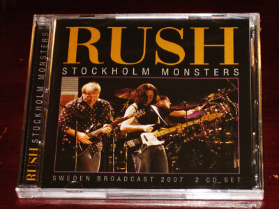 Rush: Stockholm Monsters - Sweden Broadcast 2007 2 CD Set 2022 Wicker ...