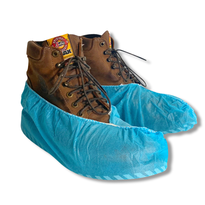 Blue Booties Shoe Covers (50 Pairs Size 6-11) Original | eBay