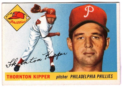 1955 Topps #62 Thornton Kipper, Philadelphia Phillies | eBay