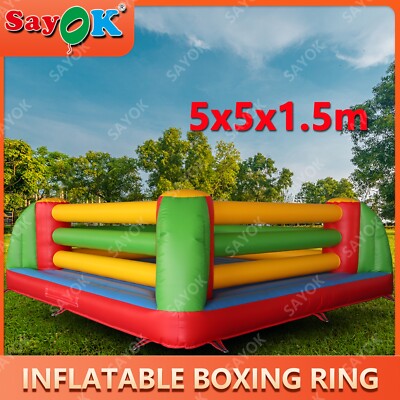 Customized Inflatable Boxing Ring Bounce House Inflatable Boxing ...