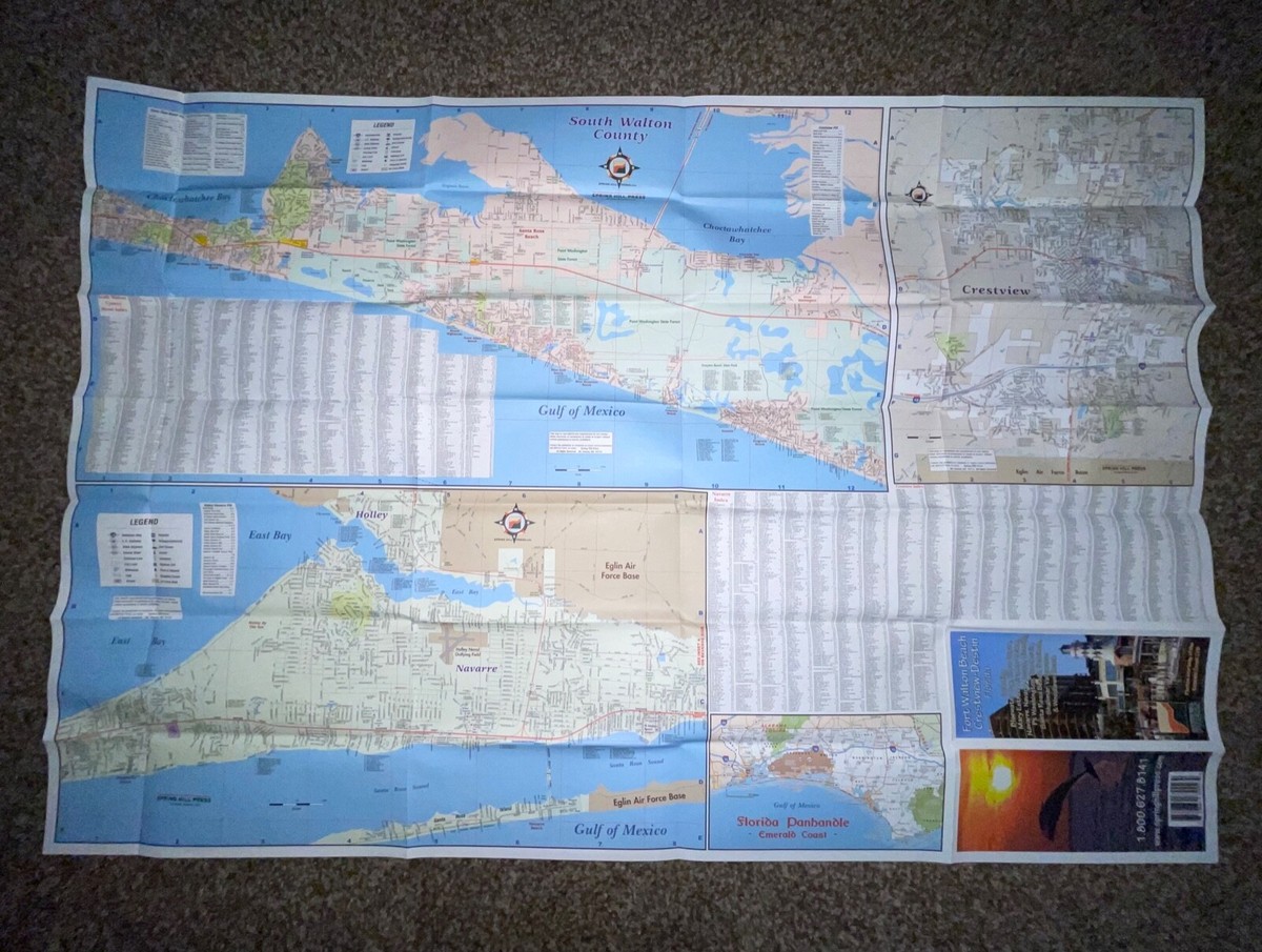 Crestview Florida Topographic Map