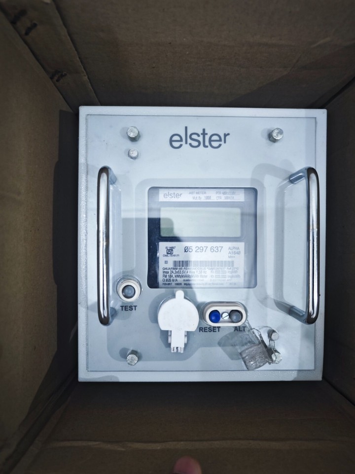 ELSTER ALPHA A1640 ELECTRONIC METER | eBay UK