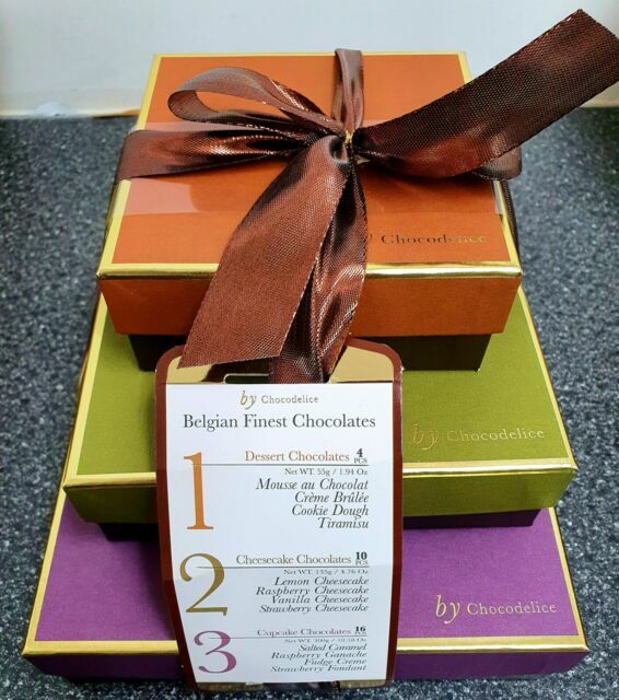 Gudrun Chocodelice Belgian Finest Chocolates - 3 Gift Box Sets for sale ...