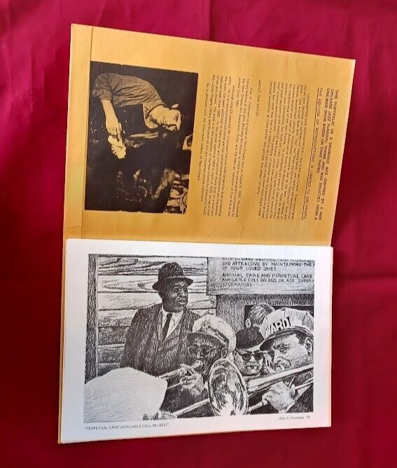 Portrait of a Jazz Funeral - Alan R. Flattman - Art Print Lithograph ...