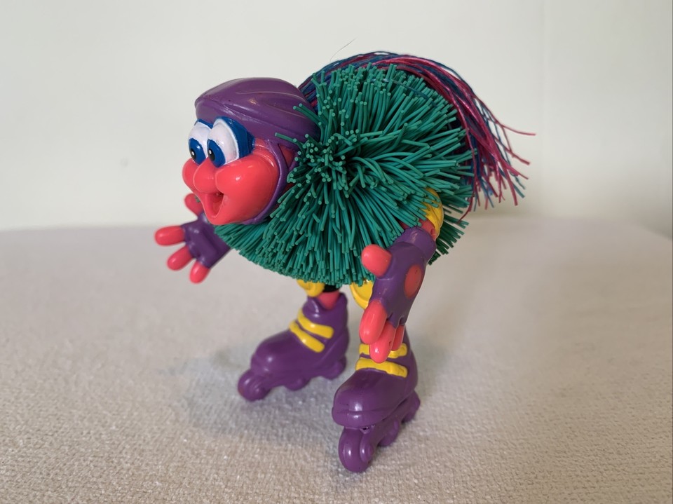 1996 Koosh Lings Wild Times Bendable Buddies Skatin Skye Figure Vintage ...