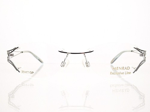 MENRAD 13508 23KT GP Exlusive Line eyeglass frame Brille 53/16/135 ...