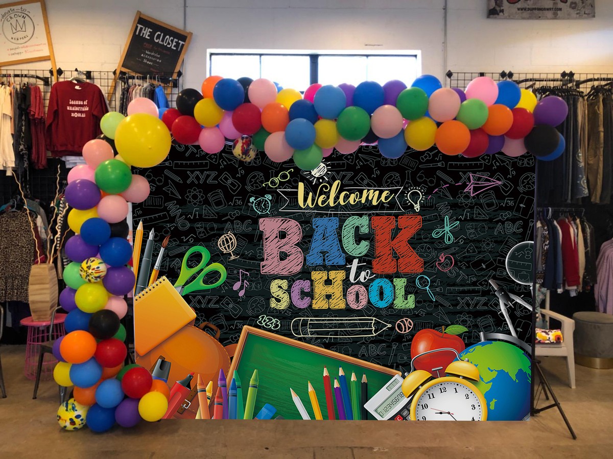 Back To School Backdrop