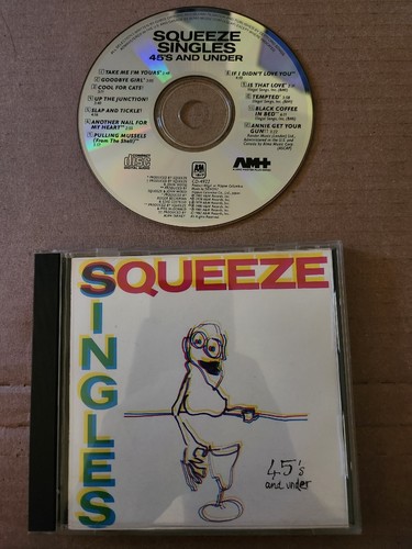 Squeeze -Singles 45's And Under (CD 1984 A&M) | eBay
