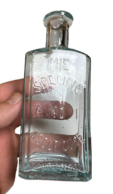 Antique Victorian Bottle SPECIFIC NO. 1 A SELF CURE STD Cure All Quack ...
