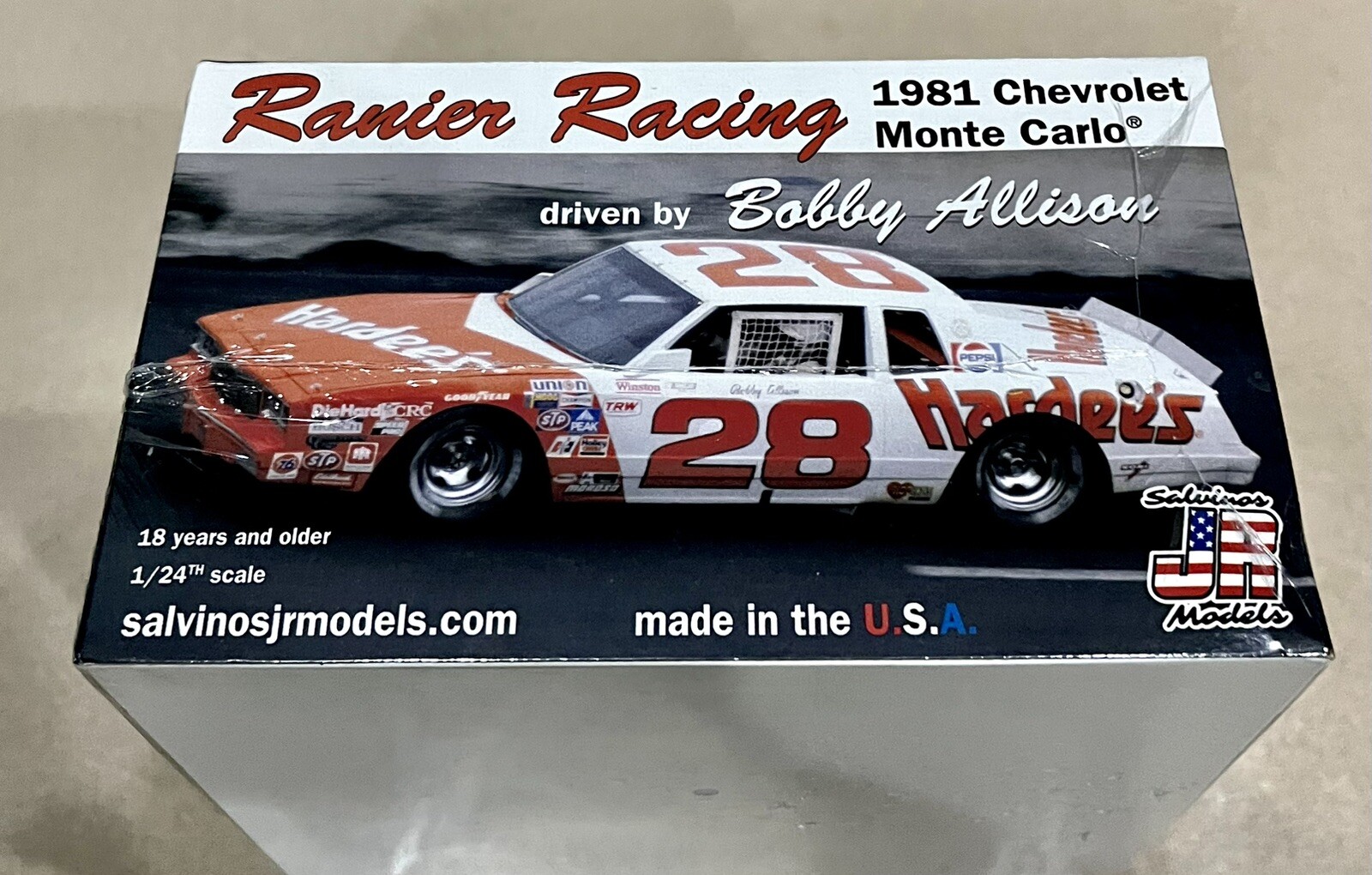 🏁 Salvinos Jr Models 1/24 Rainier Racing Bobby Allison Chevy Monte Carlo 🏁 | eBay