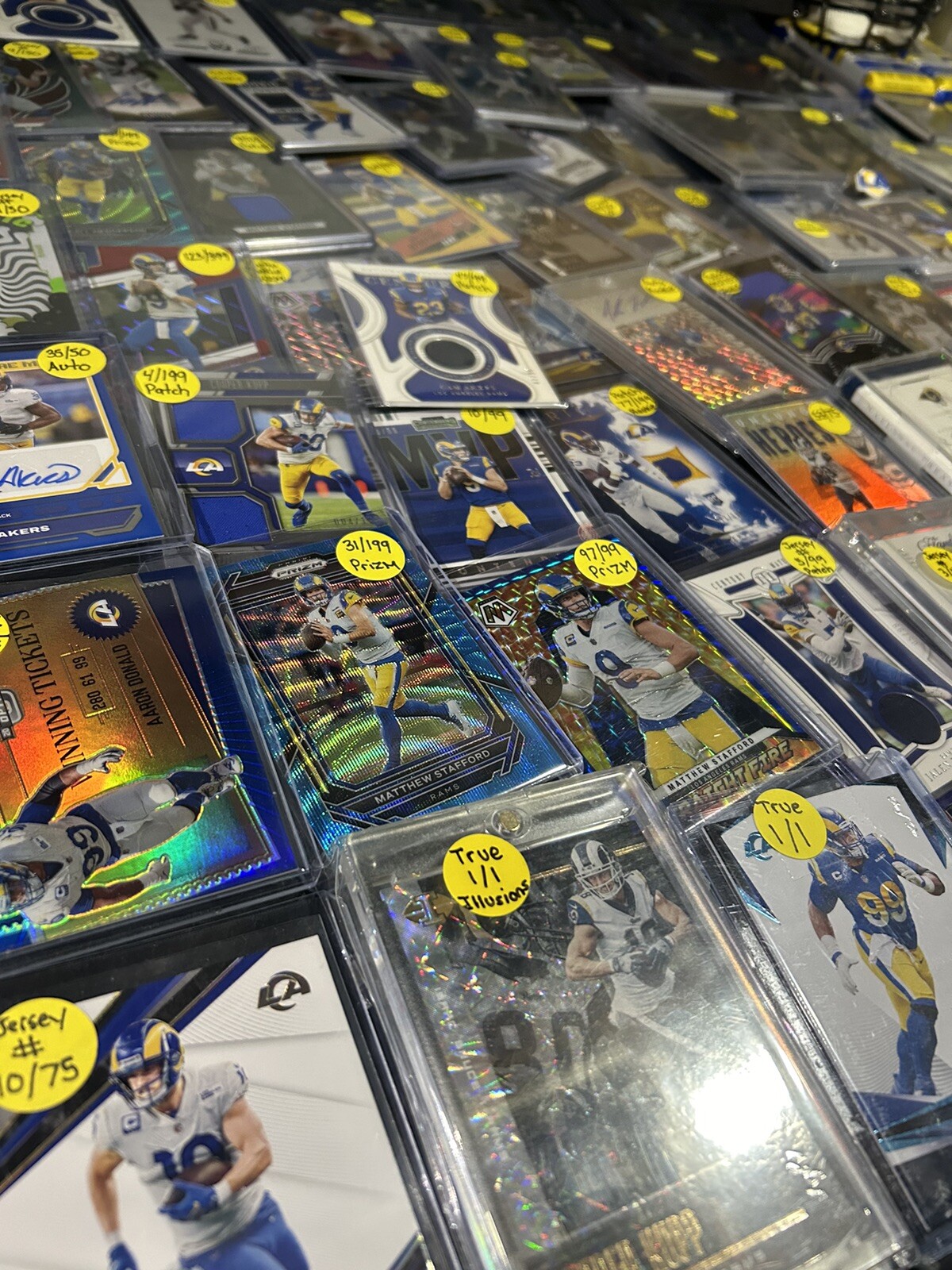 1/1🌆🐏HUGE SUPER BOWL 56 🏆 INSANE LA RAMS CARD LOT! PUKA NACUA STAFFORD KUPP + | eBay