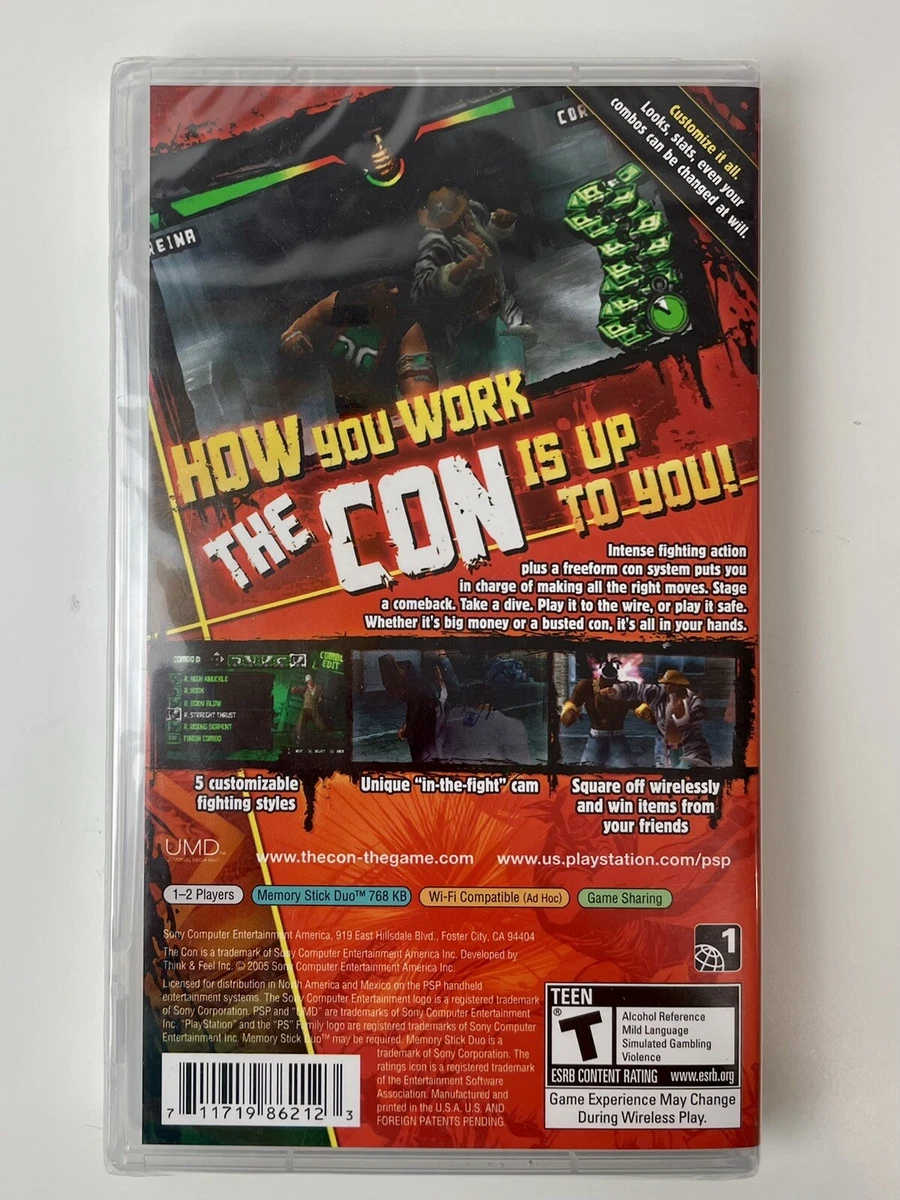 The Con Psp Fighting Games