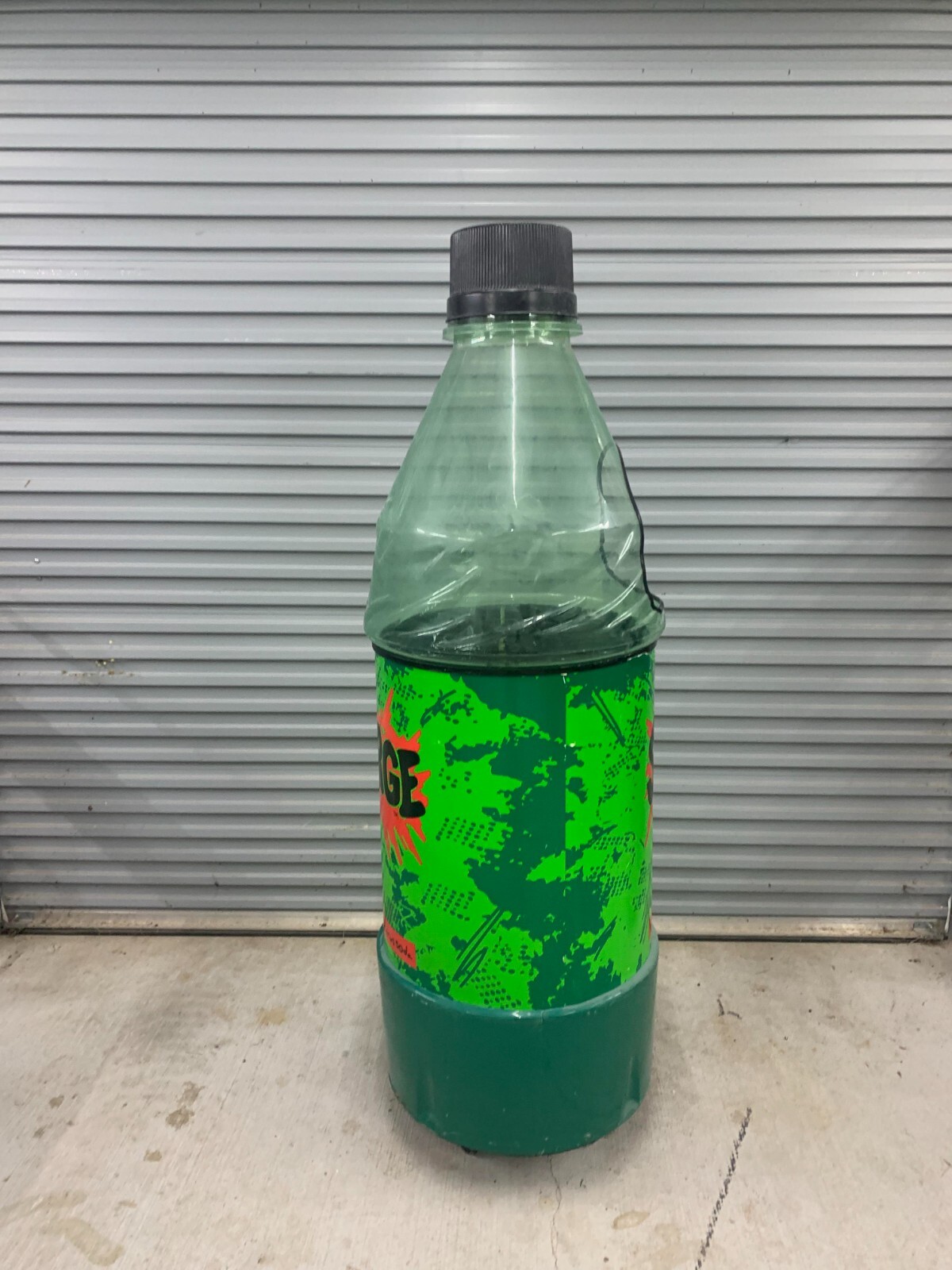 Vintage Surge Soda Coca Cola Co. Store Display Cooler Giant Bottle ...