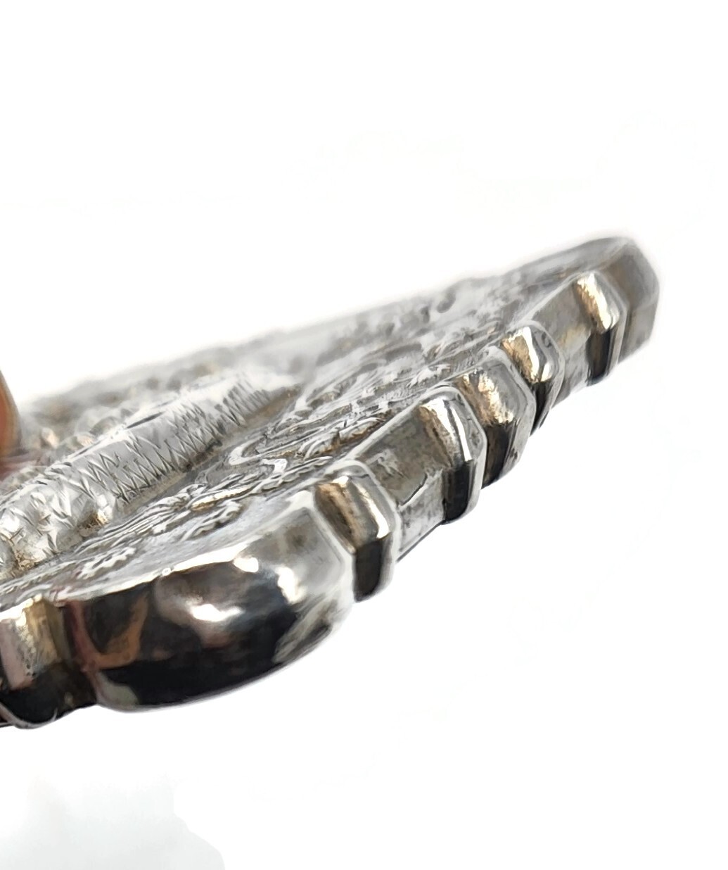 Leonard & Wilson Philadelphia Coin Silver Castle Card Case 1847-1851 | eBay