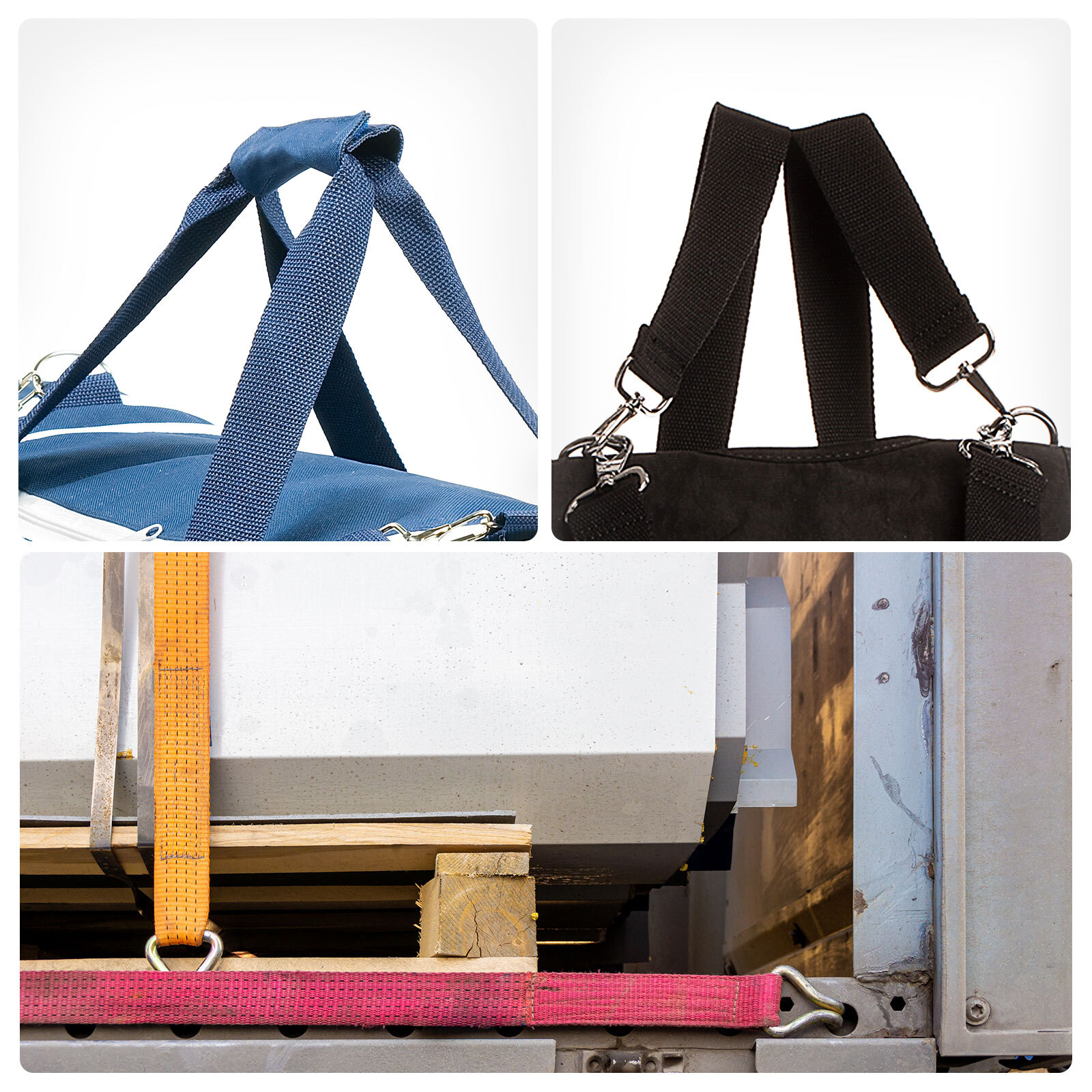 Lightweight Polypropylene Webbing Strap 3.8cm 5 Yard Pale Grey | eBay