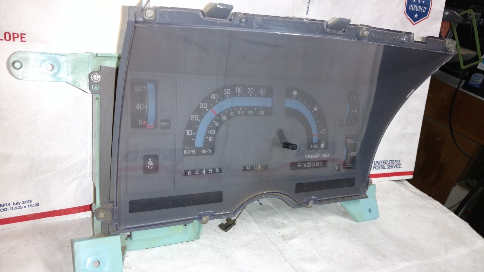 1991 Chevrolet S10 Blazer Speedometer Cluster 262K miles, 25087904 ...
