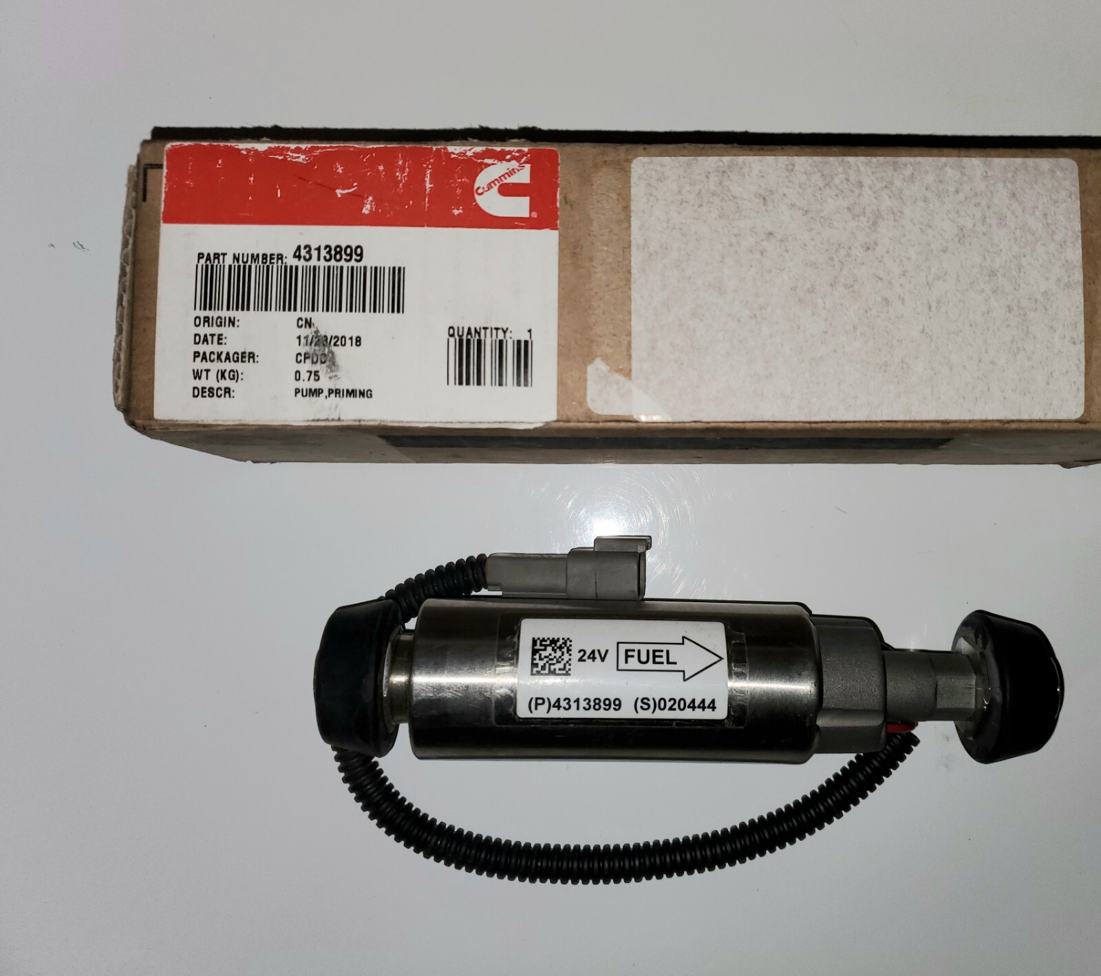 Cummins Pump Priming 4313899 | eBay