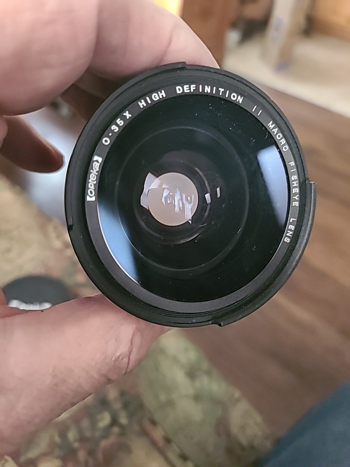 Opteka 0.35 X High Definition II Macro Fisheye Lens 58-52 With Bag | eBay