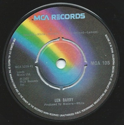 Len Barry - 37623, 7", (Vinyl) | eBay UK