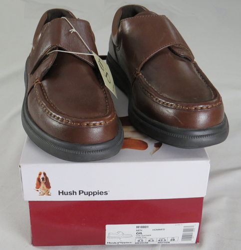 Hush Puppies Men's Gil Leather Walking Shoes, Tan, Size 9.5 Medium | eBay