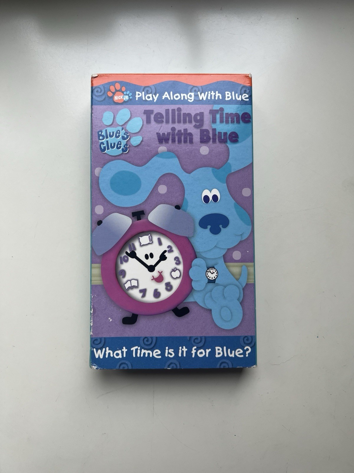 Blue’s Clues Telling Time With Blue VHS | Grelly USA