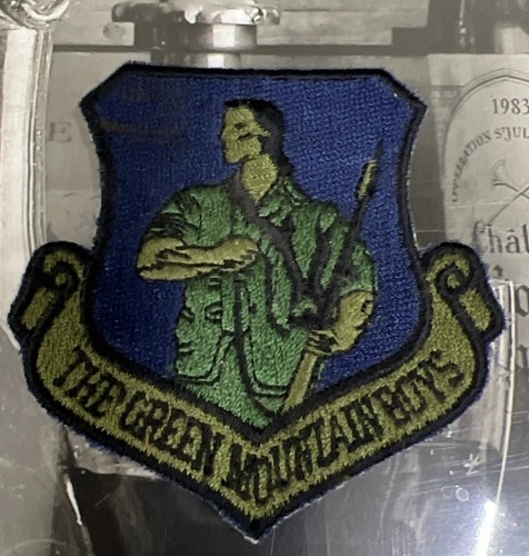 USAF US Air Force 158th Fighter Wing Vermont ANG Green Mountain Boys ...