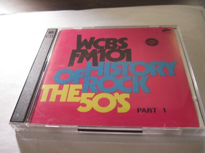 WCBS History of Rock 50's cd 2 discs Part 1 & 2 | eBay