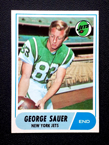 GEORGE SAUER 1968 TOPPS 68 NO 13 EX 51216 | eBay
