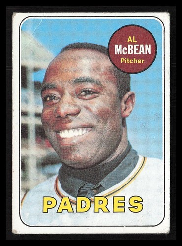 Al McBean 1969 Topps #14 San Diego Padres | eBay