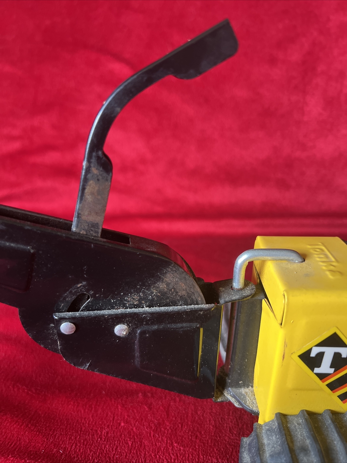 Vintage Metal Tonka T-6 Track Front End Loader/Backhoe Bulldozer ...