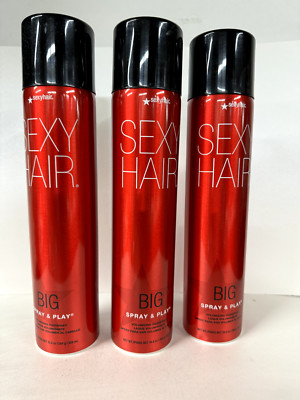 Sexy Hair Big Sexy Hair Spray and Play Volumizing Hairspray 10 oz 3 ...