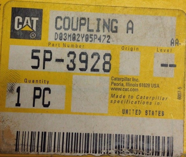 CAT 5p-3928 5P3928 Coupling a for sale online | eBay