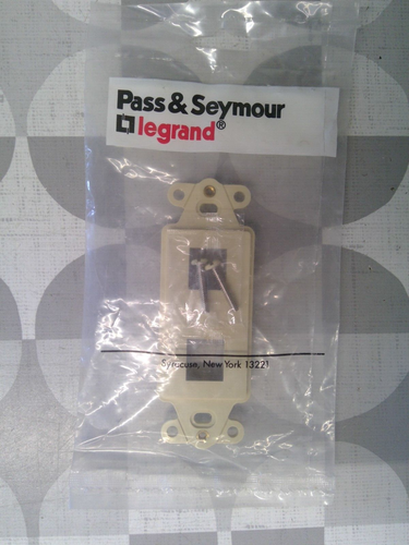 Pass & Seymour KS226-I 2 Port Keystone Decorator Frame, Ivory **Free ...