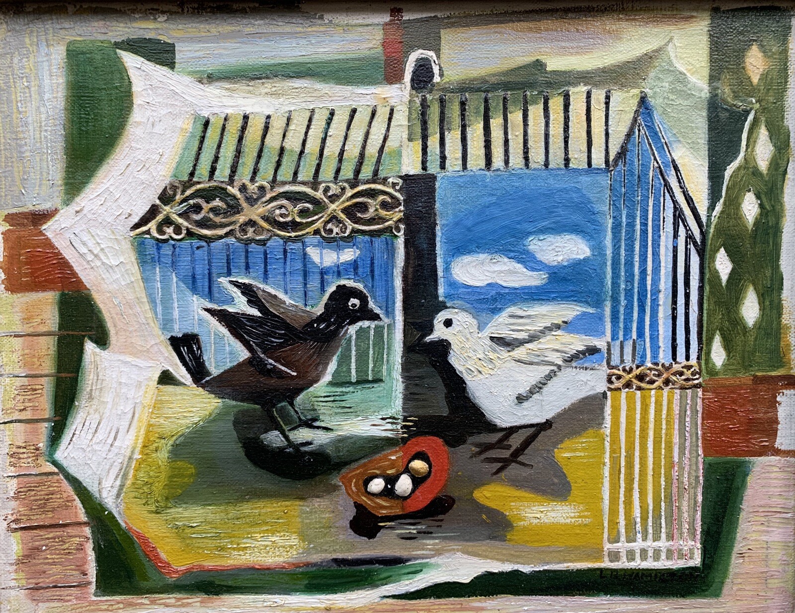 Leah Hamilton Original Painting Modern Art American Surrealism Women ...