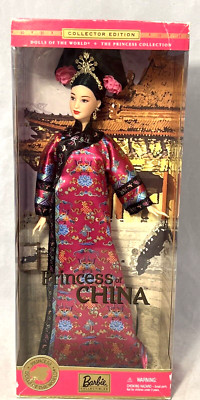 Princess of China Barbie Dolls Of The World Collector Edition 2001 ...