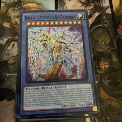 Yugioh 1x Drytron Meteonis DA Draconids INFO-EN032 Super Rare 1st | eBay